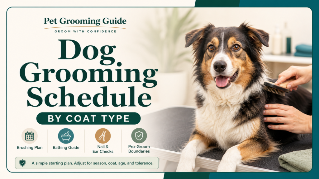 Dog Grooming Schedule by Coat Type